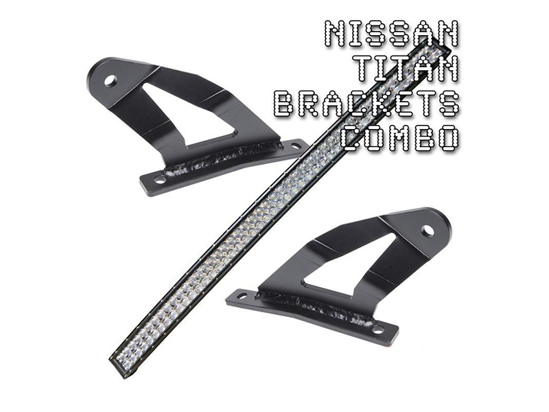 Nissan Led Light Bar Brackets Nissan Navara Behind Grille Light Bar